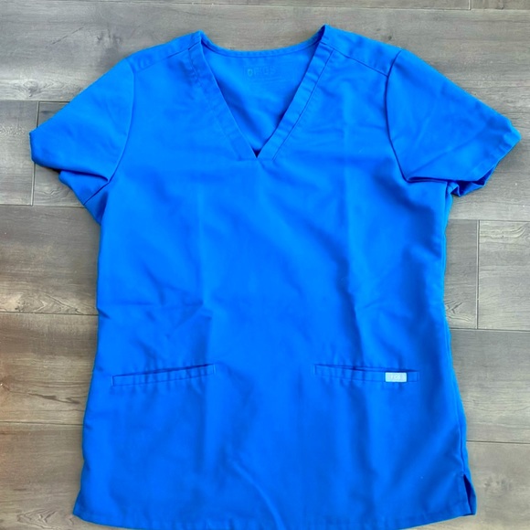 Figs | Shirts | Mens Figs Scrub Top Caribbean Blue | Poshmark